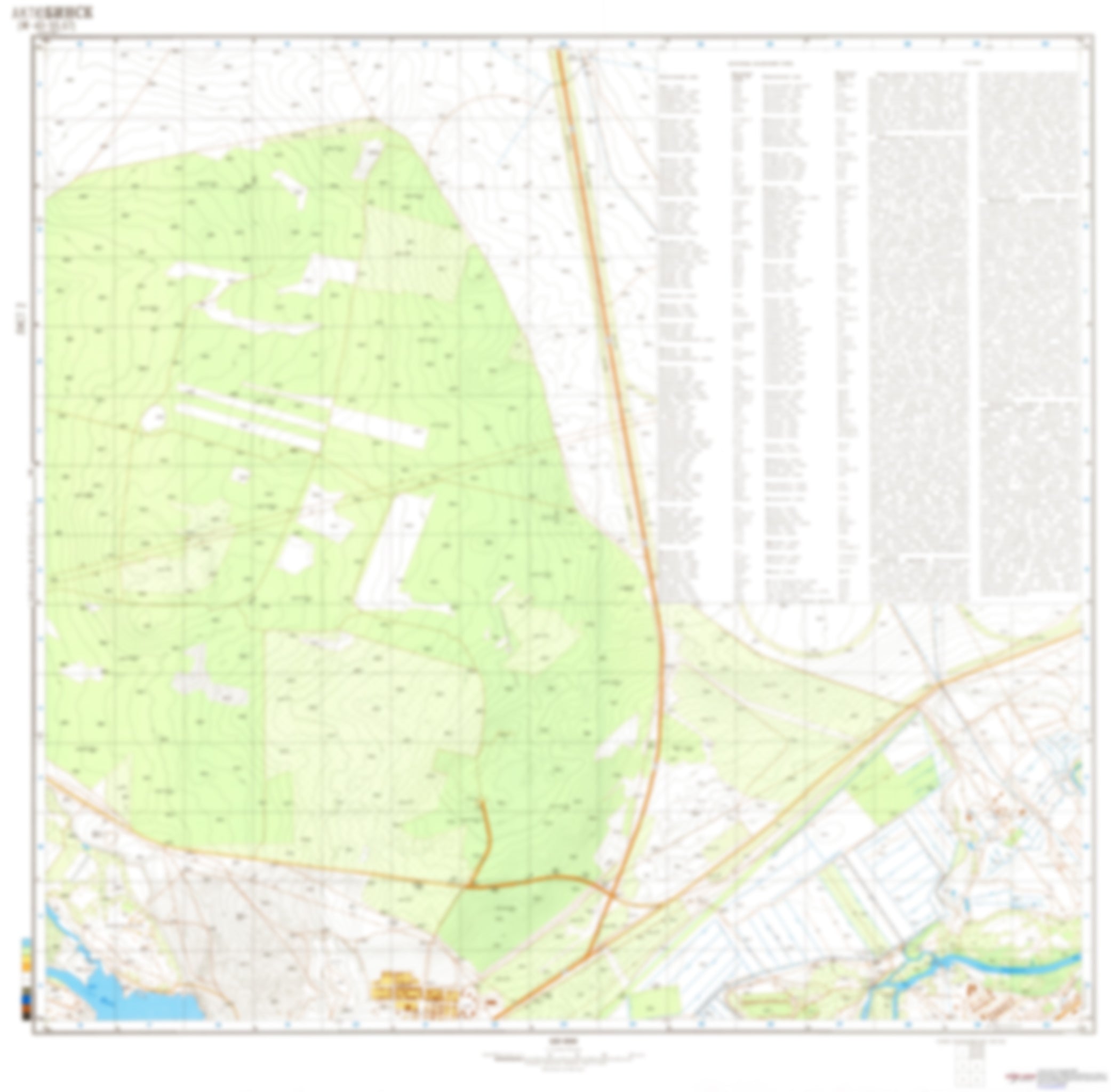 Aktyubinsk 2 (Kazakhstan) - Soviet Military City Plans – Longitude Maps