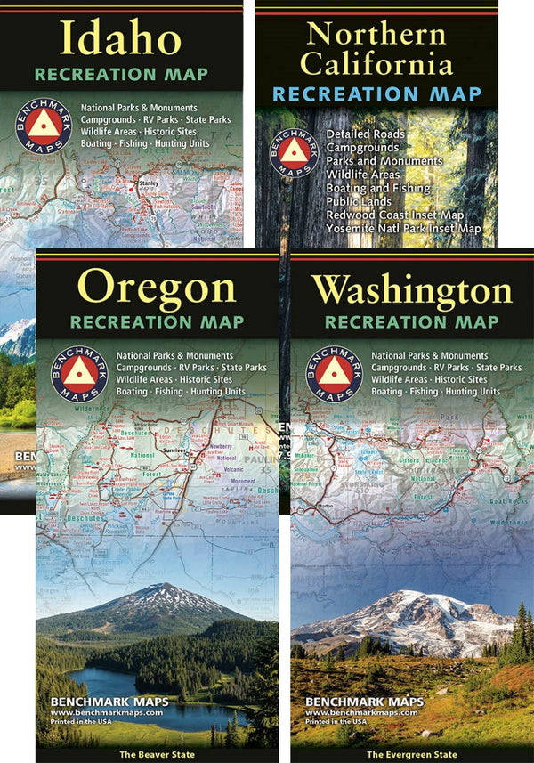 Pacific Northwest Map Bundle – Longitude Maps