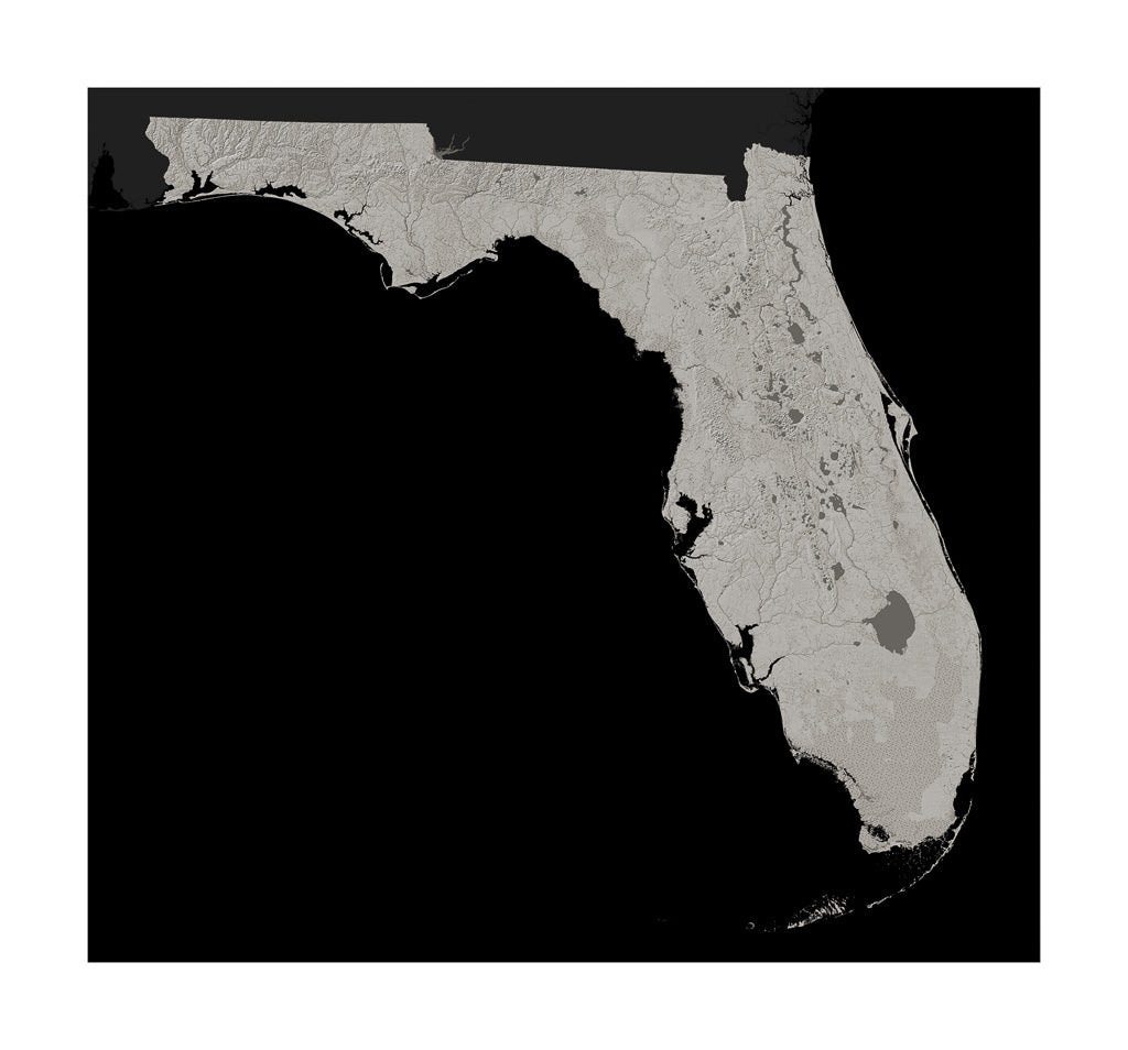Florida Archival Print – Longitude Maps