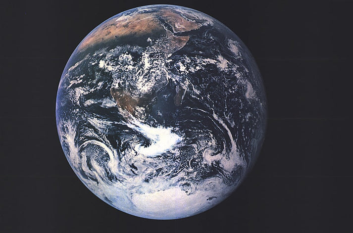 1973 Earth From Space – Longitude Maps