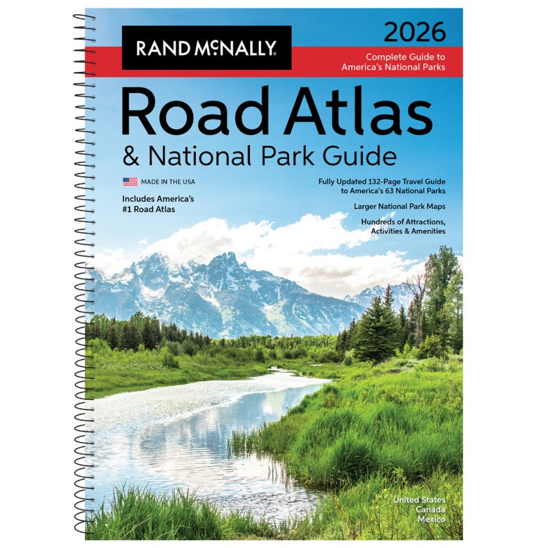 2026 National Park Atlas & Guide – Longitude Maps