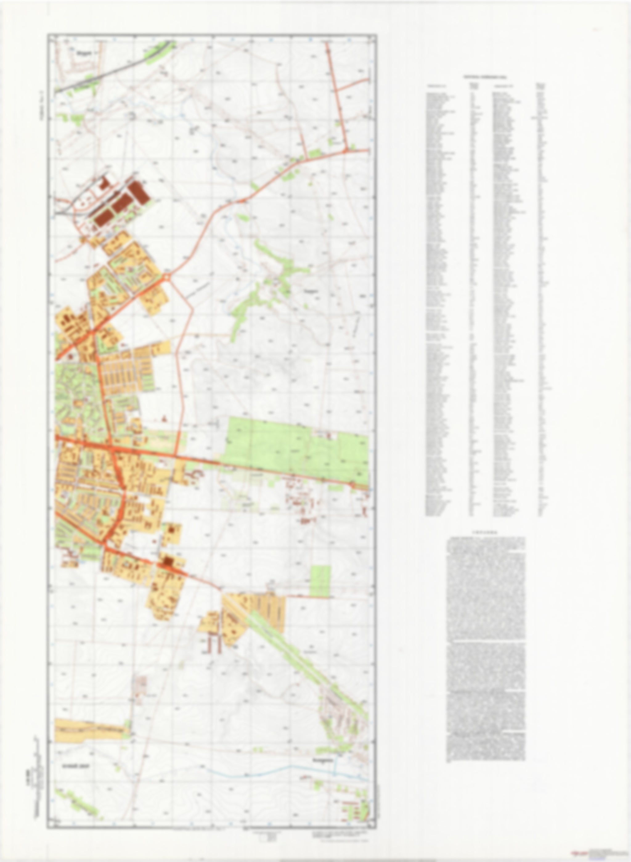 Rovno 2 (Ukraine) - Soviet Military City Plans – Longitude Maps